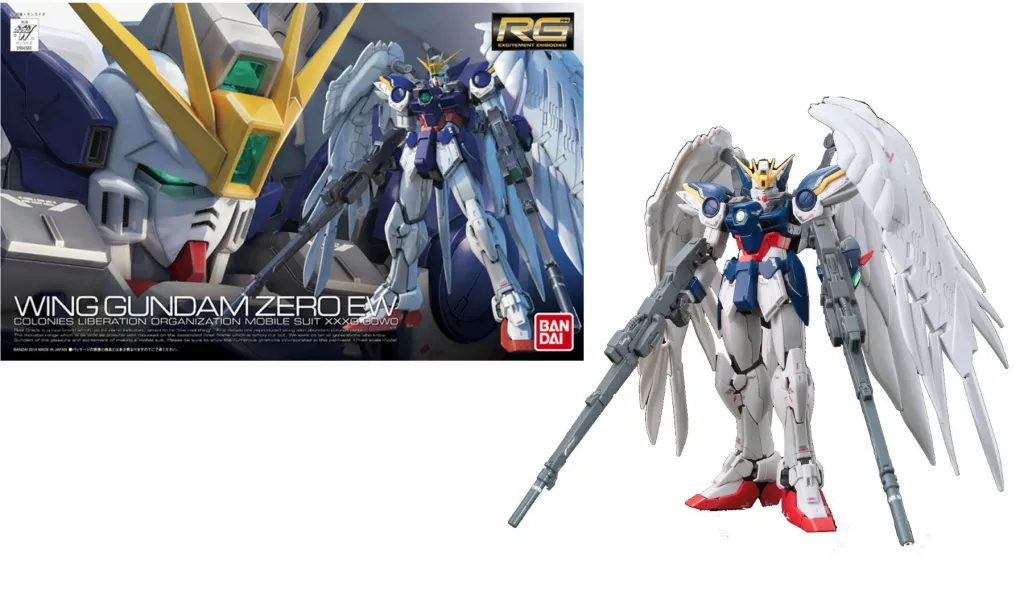 Conbini - GUNDAM - Model Kit - Real Grade - Wing Gundam Zero EW - 13 CM
