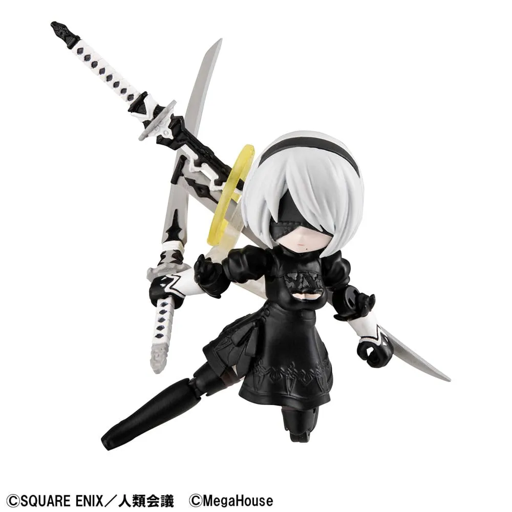 Conbini - NieR: Automata Ver1.1a Desktop Army Action Figure 2B 8 cm