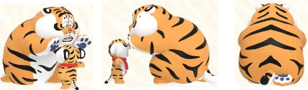 Conbini - ALEXANDER the Fat Tiger - Roaring Love - Blind Box 8 Figure ...