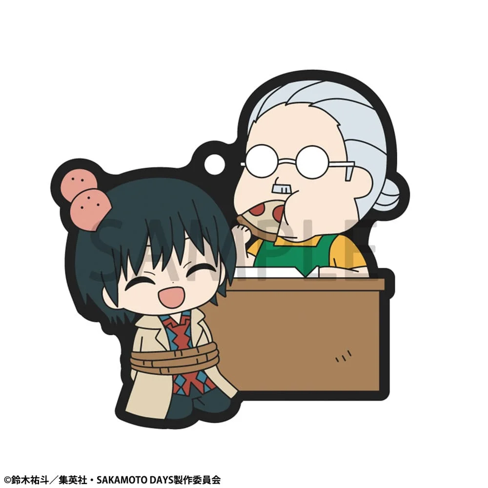 Conbini - Sakamoto Days Rubber Mascot Buddycolle Rubber Charms 7 cm - 1 ...